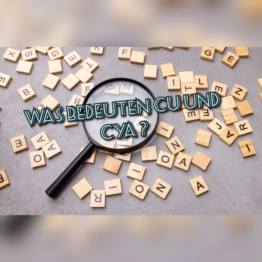 Was bedeuten cu und cya: Bedeutung, Definition & Herkunft | Abkürzung ...