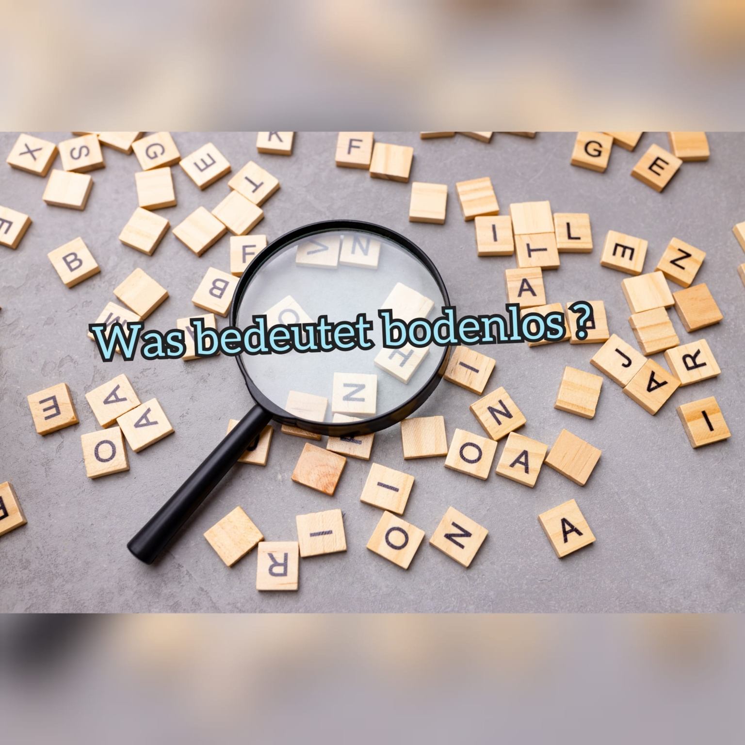 Was bedeutet bodenlos: Bedeutung, Definition & Herkunft | Jugendsprache ...